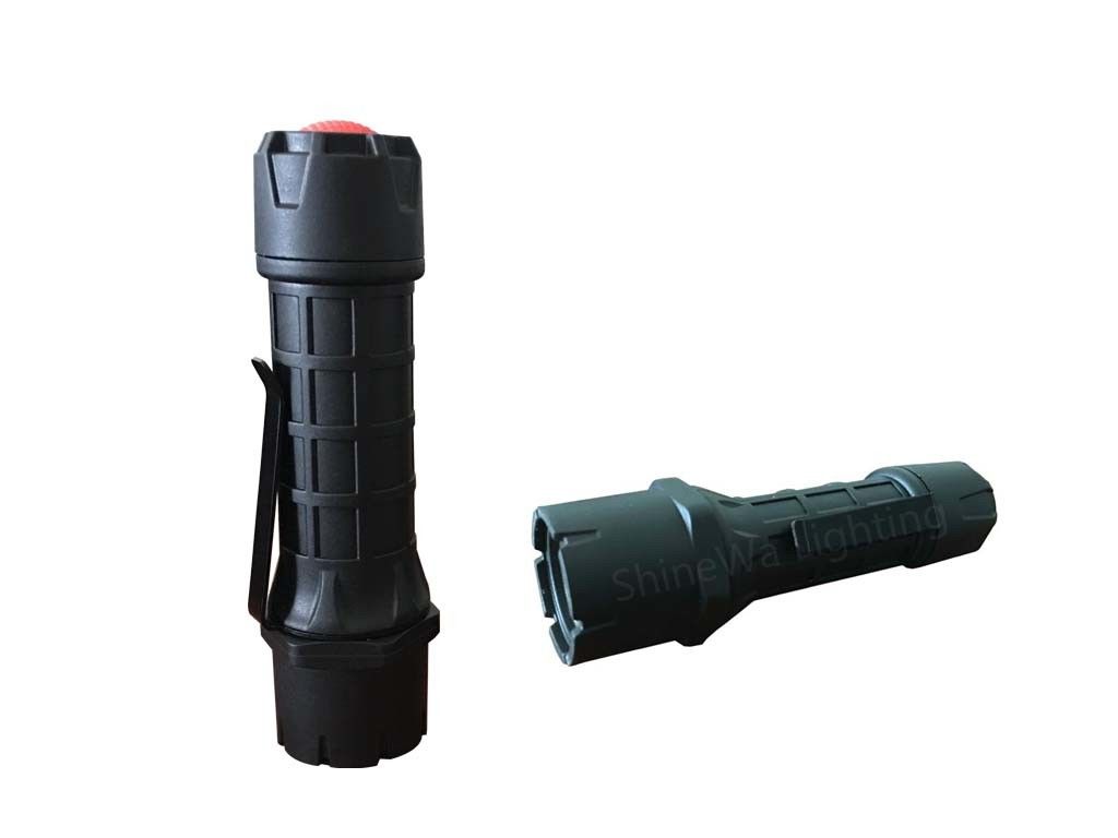 Small Size High Power Led Torch Light Portable IP66 Impact Resistant 3 m