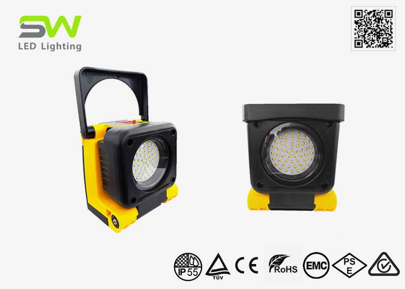 25W SMD 2100 Lumen Magnetic Battery Powered Led Work Light With Anti ...