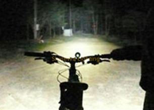 200 Lumen IP64 Powerful Led Bike Lights 200m Beam Distance Adjustable Mount