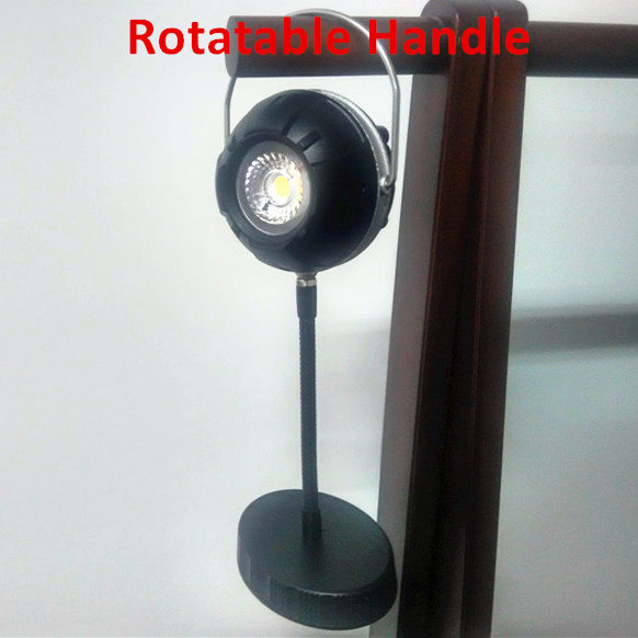 Battery Powered Inspection Led Work Light With Flexible Gooseneck Arm ...