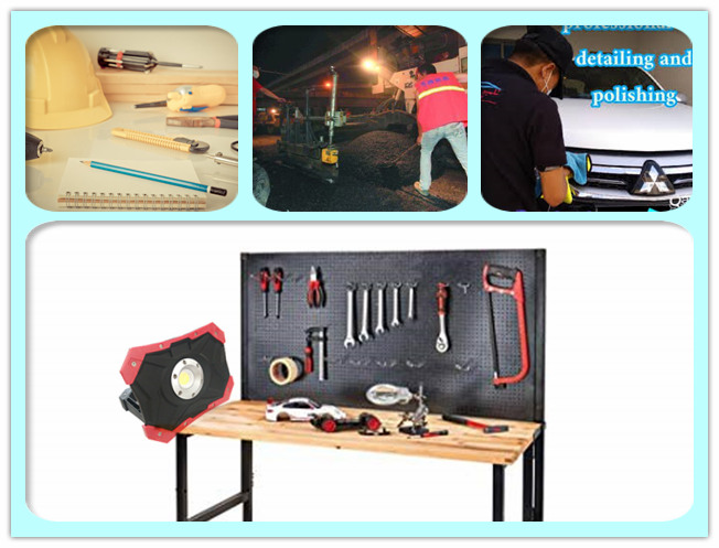 15W 2000 Lumen Led Magnetic Work Light , 180 Degree Flexible DIY Work Light