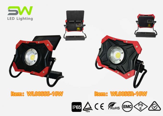 1000 Lumen Tripod Work Light , Solar Powered Work Light With Magnetic Base