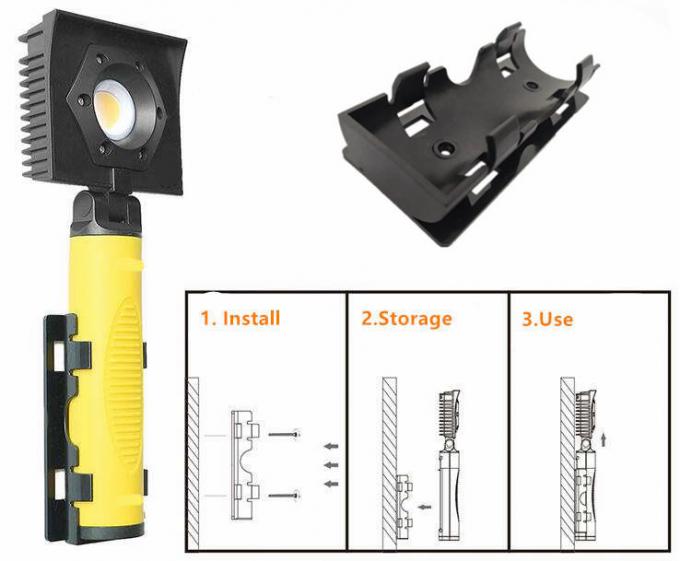 Small Rechargeable Led Work Light Magnetic Inspection Lamp With Wall ...