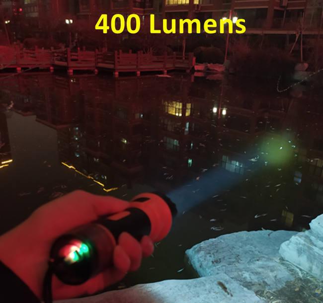 Robust IP66 5W LED Rechargeable Flashlight With SOS Mode