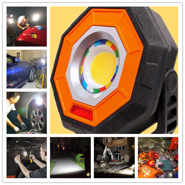 10W Car Detailing Lights Swirl Finder For Polishing Painting Inspection