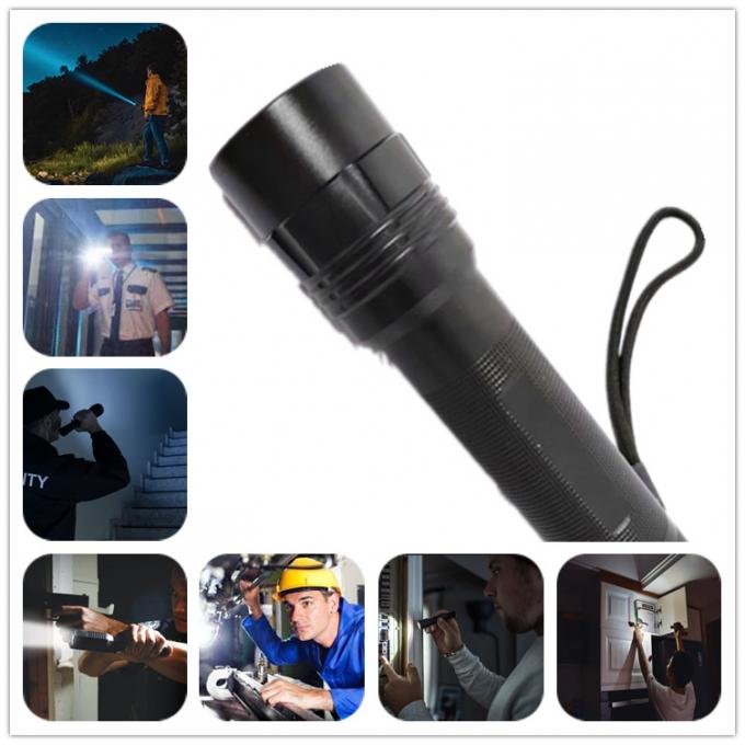 350 Lumens Rechargeable Powerful High Power LED Torch Light With ...