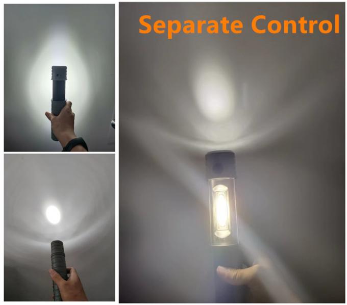 Extendable Portable LED Flood Light Rechargeable With A Working Torch Light