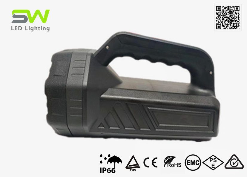 Multifunctional Spotlight Rechargeable Flashlight 1800 Lumens Tripod ...