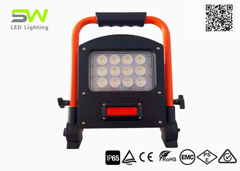Innovative 5000 Lumens 60W Rechargeable LED Work Light With Irony ...